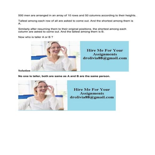 500 men are arranged in an array of 10 rows and 50 columns according t.docx