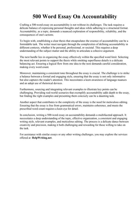 Essay On Sustainability | PDF