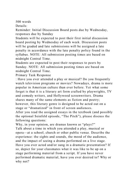 4 paragraphs For your Discussion Board post consider the follo.docx