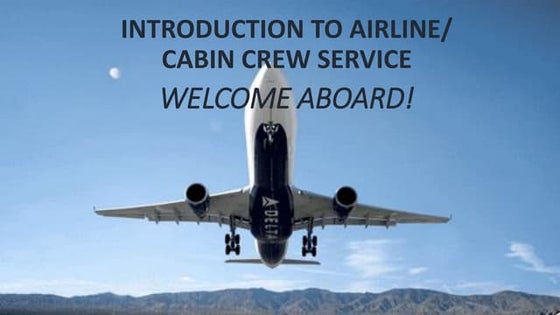 Aviation presentation Cabin Crew | PPT