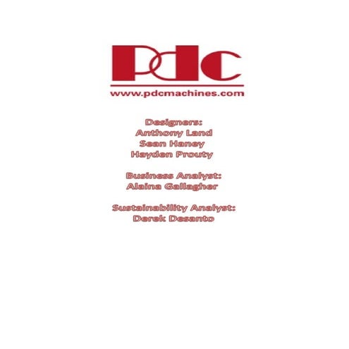 PDC Machines | PDF | Automotive Industry | Industries