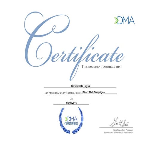 dma_certificate | PDF
