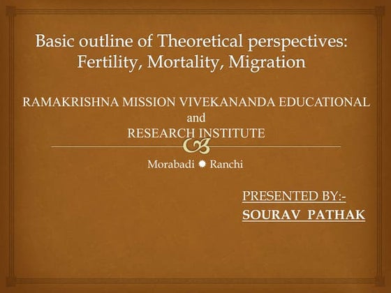 Measures of fertility | PPT | Infertility | Reproductive Health