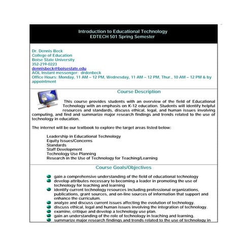 501: Syllabus | PDF | Professional School | Postgraduate Education