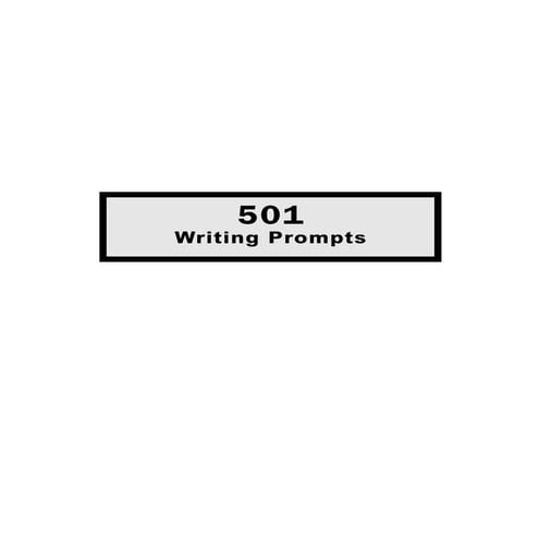 501writingprompts | PDF