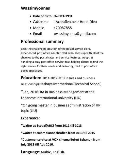 CV Stephanie Di Nobile2 | PDF