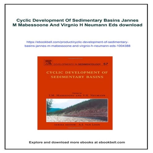 Cyclic Development Of Sedimentary Basins Jannes M Mabessoone And ...