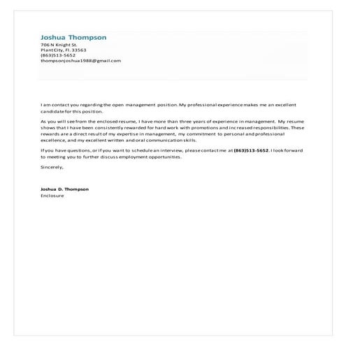Cover letter for functional resume | DOCX