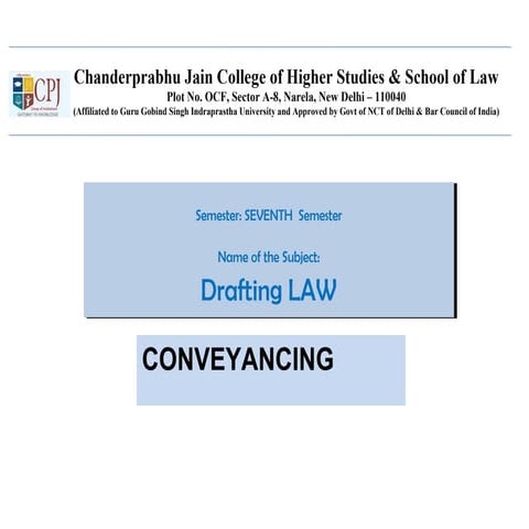 Drafting LAW | PPT