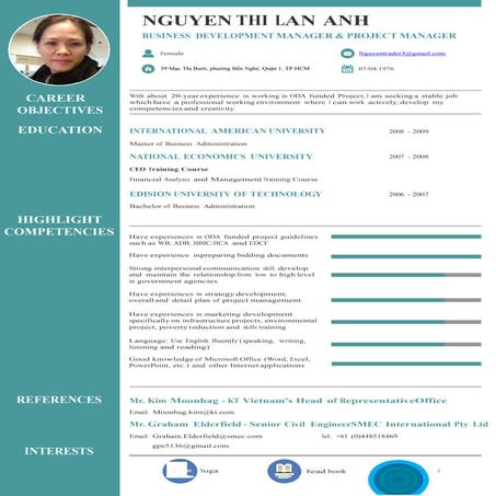 Final_cv nguyen thi lan anh | PDF