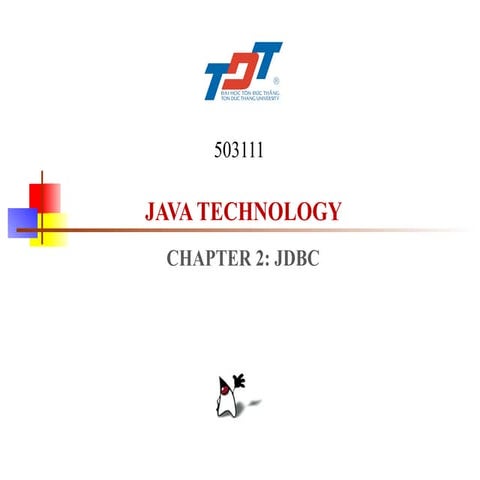503111_Java Technology_Chapter 2. JDBC.ppt