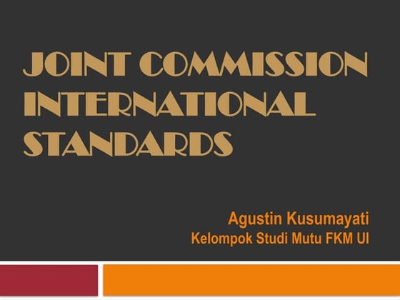 JCI Internal Audit Checklist By-Dr.Mahboob Khan Phd | PDF