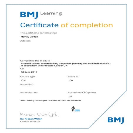 Prostate cancer_Understanding the patient pathway and treatment options ...