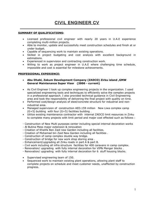 Owais Khan - NED cv | DOCX