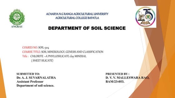 Chlorite group mineral in mineralogy.pptx