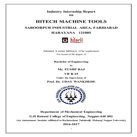 internship report 7_B_15 | DOCX