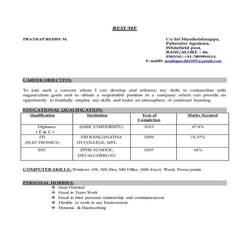 Roger Cho Working Resume | DOCX