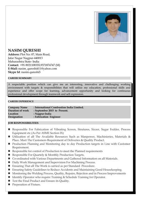 Babu resume. | PDF | Business | Business and Finance