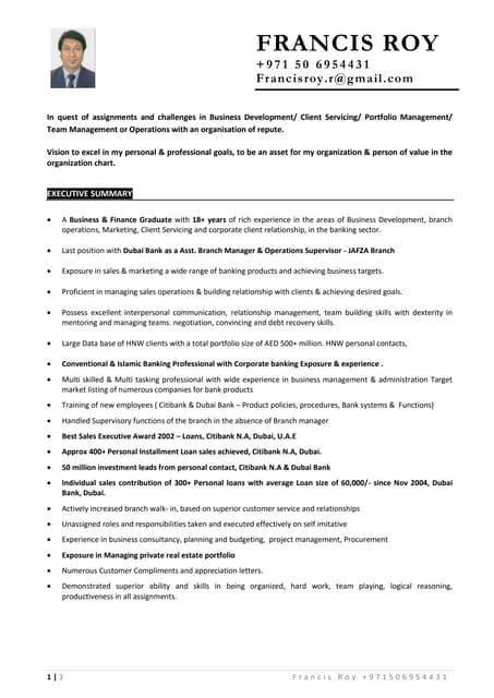 Job Description Cluster Head | PDF | Business | Business and Finance