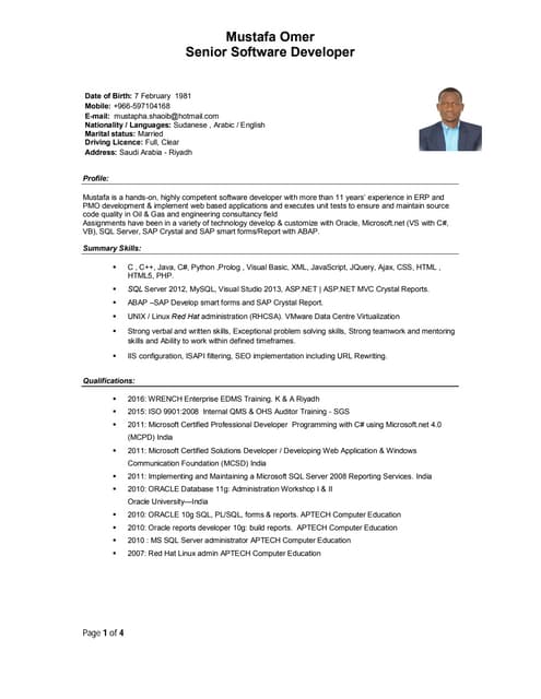 My cv 10-5-2020docx | PDF