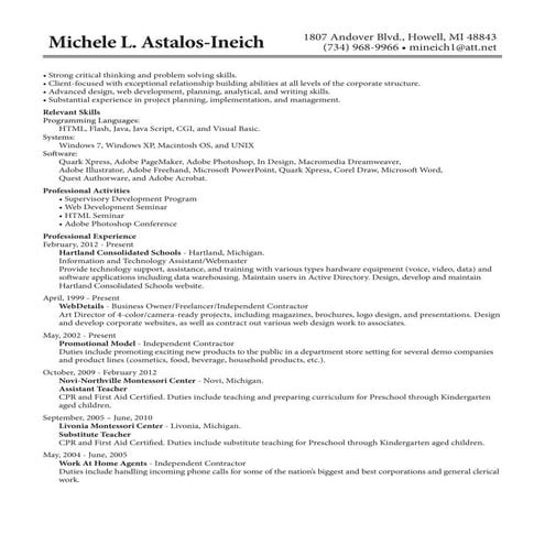 Resume Anthony Lopez | PDF