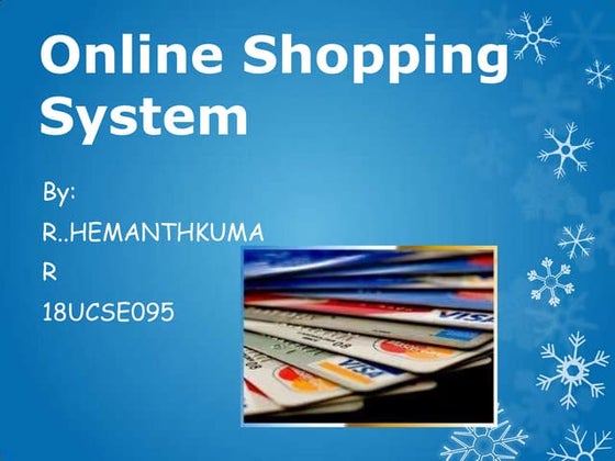 Online shopping Project | PPTX