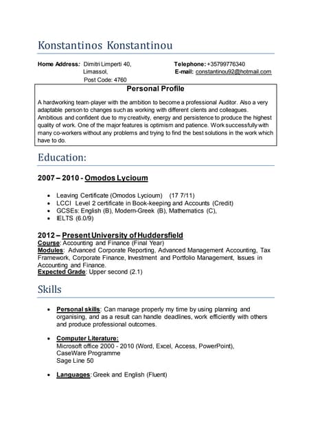 Kieran Ball CV edited | PDF
