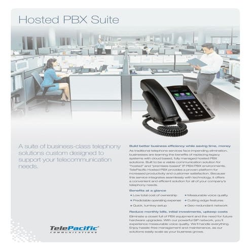 XO Communications Hosted PBX | PDF