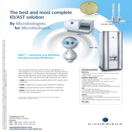 Vitek MS Brochure | PDF