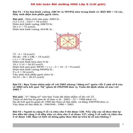 50 bai toan bd hsg l5 loi giai | PDF
