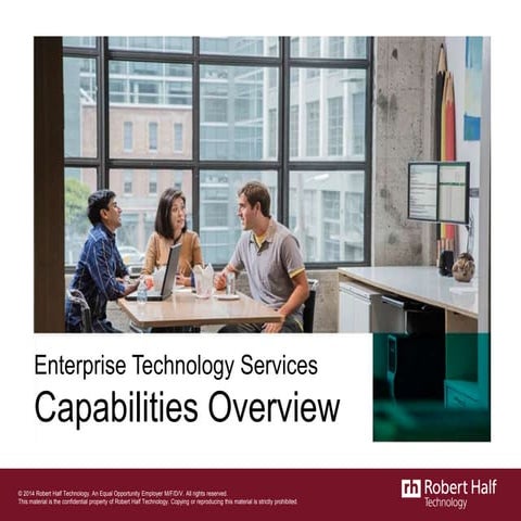 RHT Enterprise Technology Services Overview | PPTX