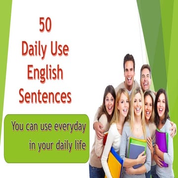 50 Daily Use English Sentences part 1.pptx