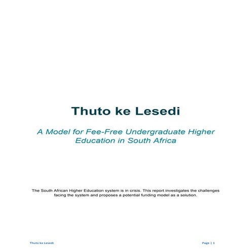 Thuto_ke_Lesedi | PDF