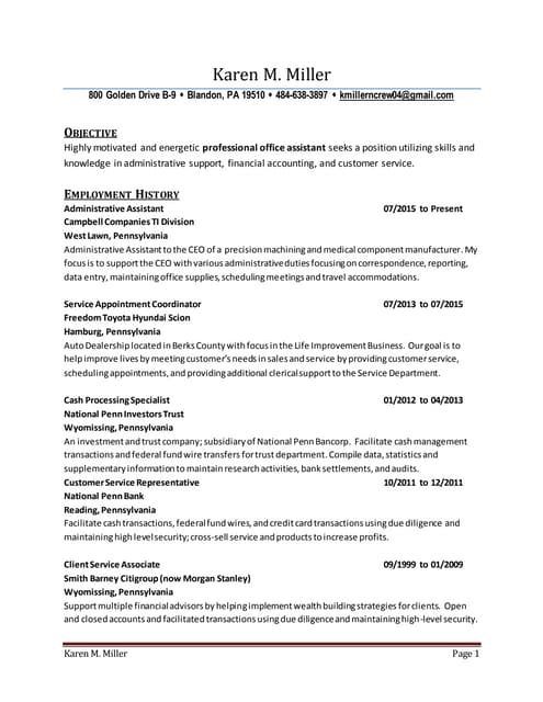 Dena's Updated Resume 2016 | PDF