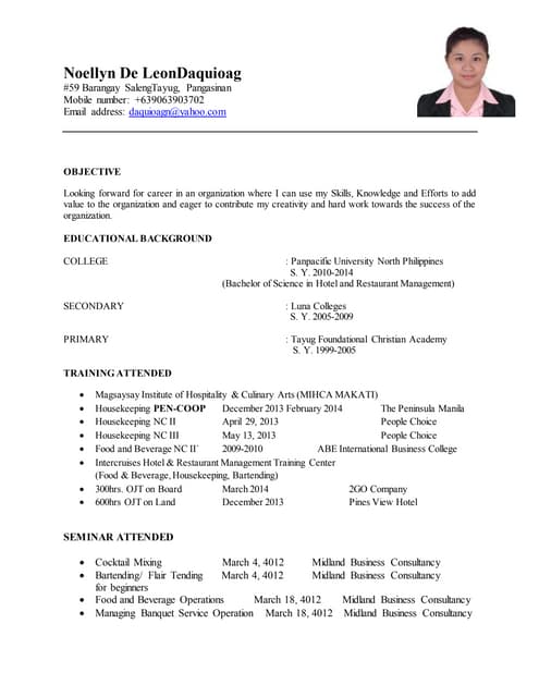 MJ Resume | PDF