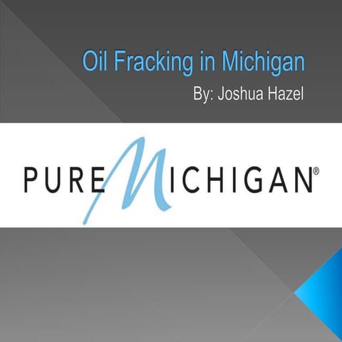 Oil Fracking Presention | PPTX