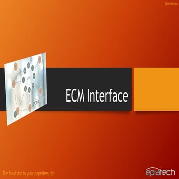 LIMS to ECM Interface | PDF