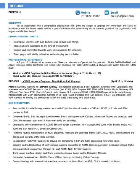 Sanjay_Sharma _resume_Telecom IMS LTE | DOCX
