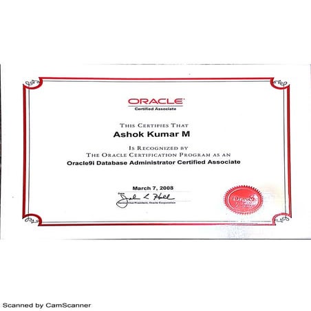 Oracle 9i OCA | PDF