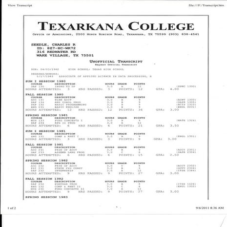 TC transcript1 | PDF