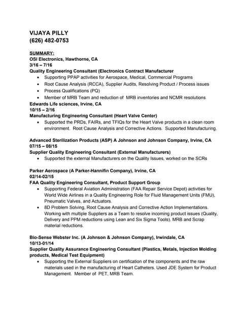 Dennis Egry - Resume - 2015(2) | DOC