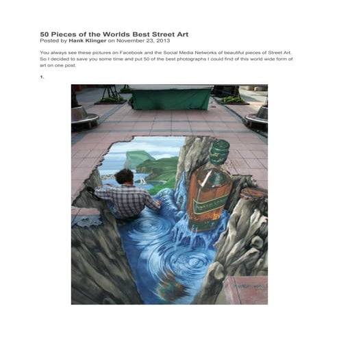 50 Pieces of the Worlds Best Street Art | PDF