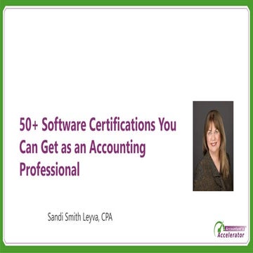 50 software certifications you can get as an accounting professional ...