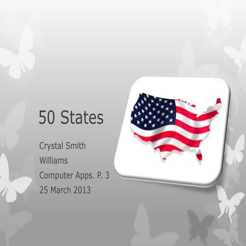 50 states | PPTX | Birds | Pets