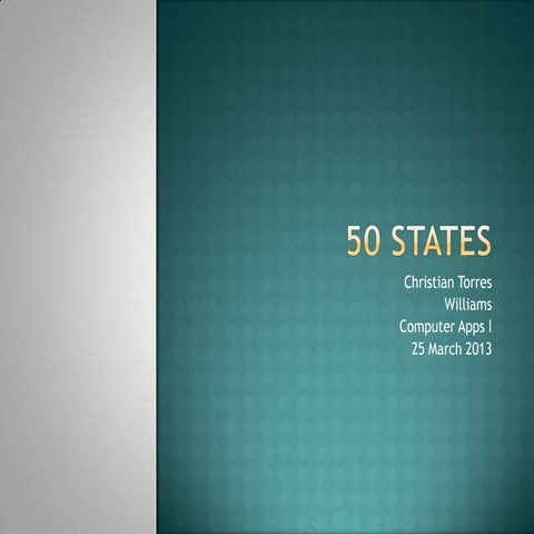 50 states | PPT