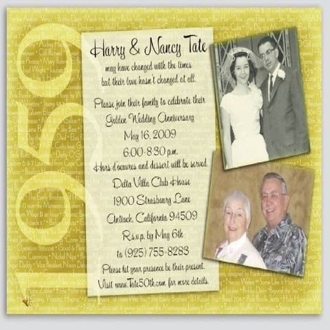 50th Anniversary Slide Show PPT | PPT