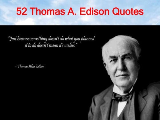 Thomas alva edison | PPTX | Homeschooling | Education