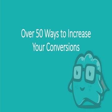 50+ Ways To Increase Your Conversions (Vancouver) | PPTX
