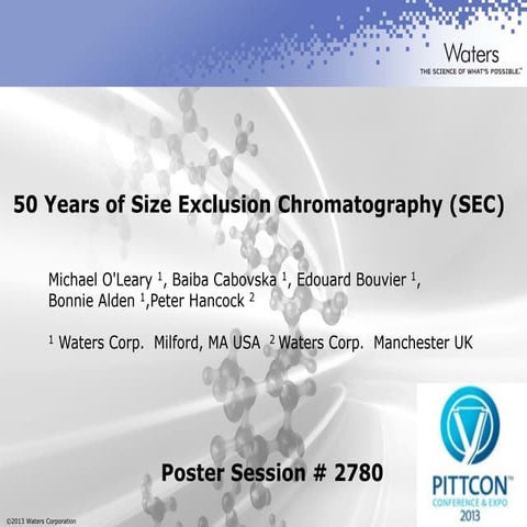 50 years of size exclusion chromatography | PPT