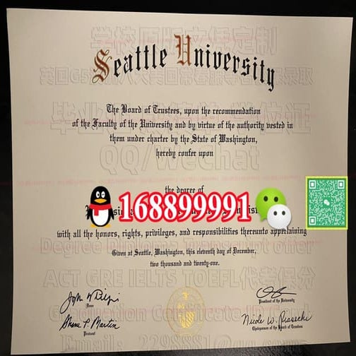 Seattle University degree offer diploma Transcript | PPT